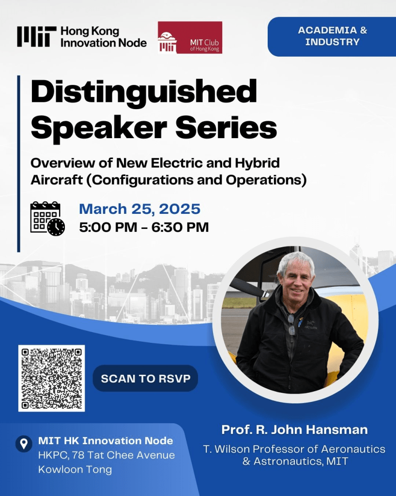 Distinguished Speaker Series at MIT Hong Kong Innovation Node ...